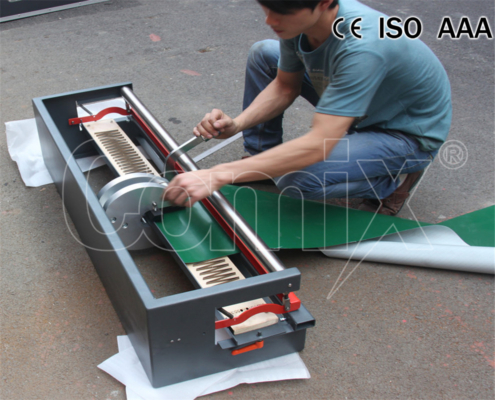 PVC PU Belt Manual Finger Punch Machine - COMIX